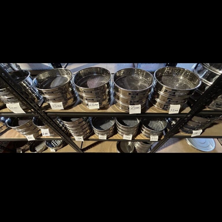 Wire Sieves 200mm | Woven Mesh | CMT Equipment, Australia